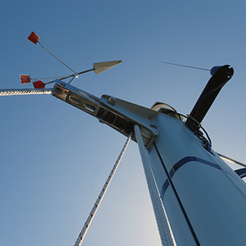 Mast top extension